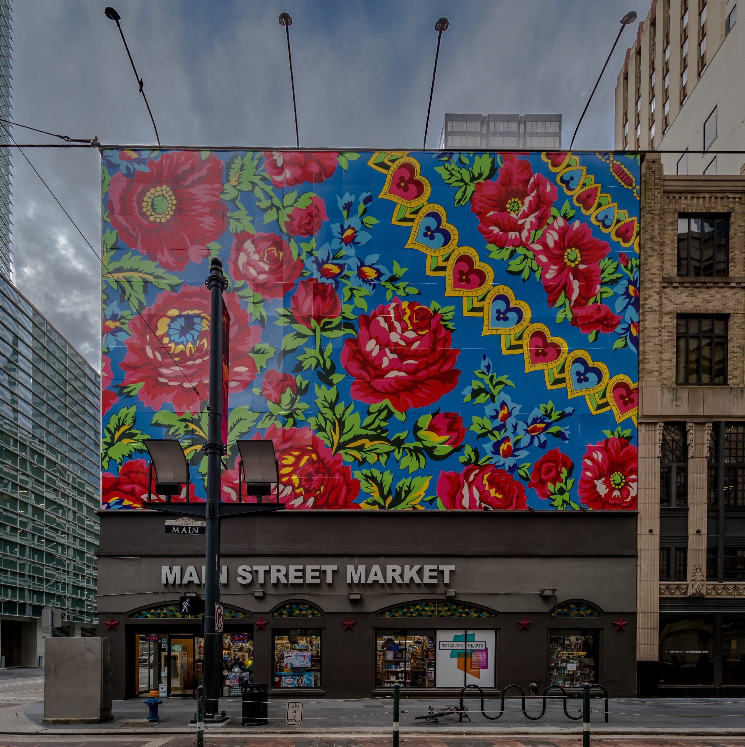 Roses and Hearts on the Blue Sky by Nataliya Scheib at the Main Street ...