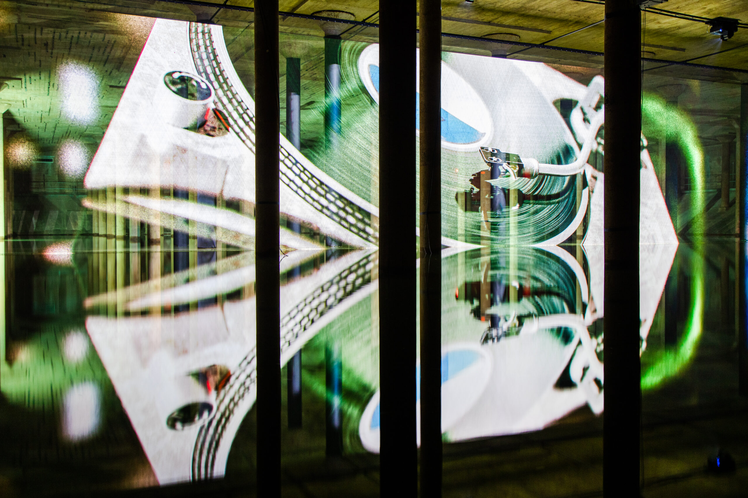 Time No Longer by Anri Sala at the Buffalo Bayou Park Cistern ...